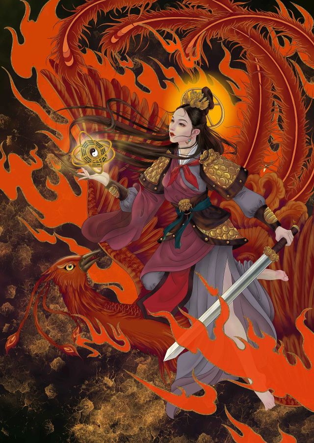 Lady of the Nine Heavens and the I Ching – benebell wen