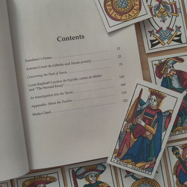 Vintage Tarot Texts (Gebelin and the comte de Mellet), trans. by David ...