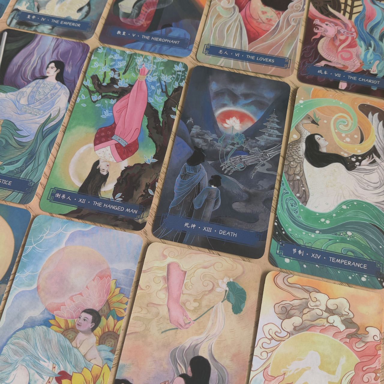 Eastern Ink Tarot by Zhong Ling, Li Kang, and Sasha Graham – benebell wen