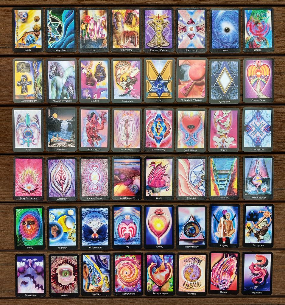 Sacred Awakening Lemurian Temple Oracle Cards – benebell wen