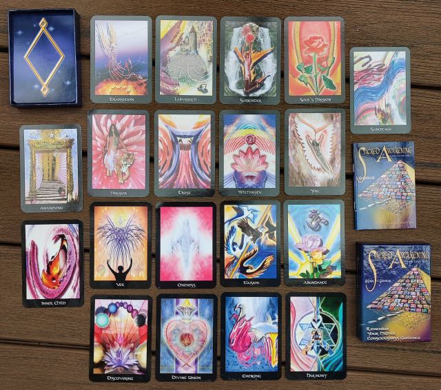 Sacred Awakening Lemurian Temple Oracle Cards – benebell wen