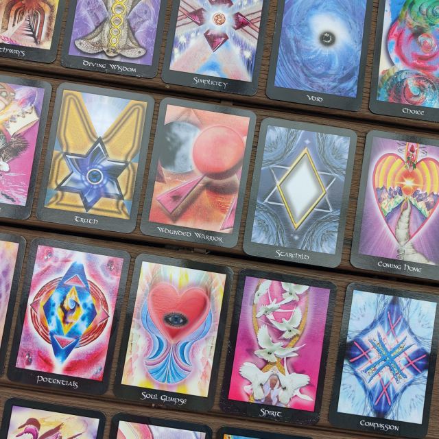 Sacred Awakening Lemurian Temple Oracle Cards – benebell wen