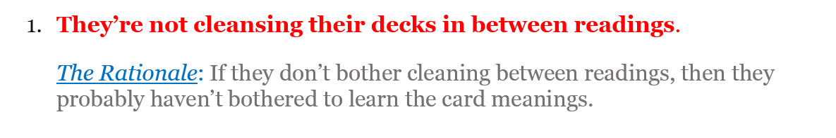 Addendum Blog Post Response to “How to Spot a Fake Tarot Reader” – benebell wen