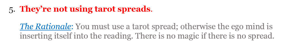 Addendum Blog Post Response to “How to Spot a Fake Tarot Reader” – benebell wen