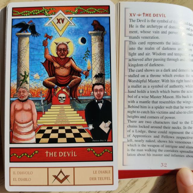 Masonic Tarot by Patricio Diaz Silva – benebell wen