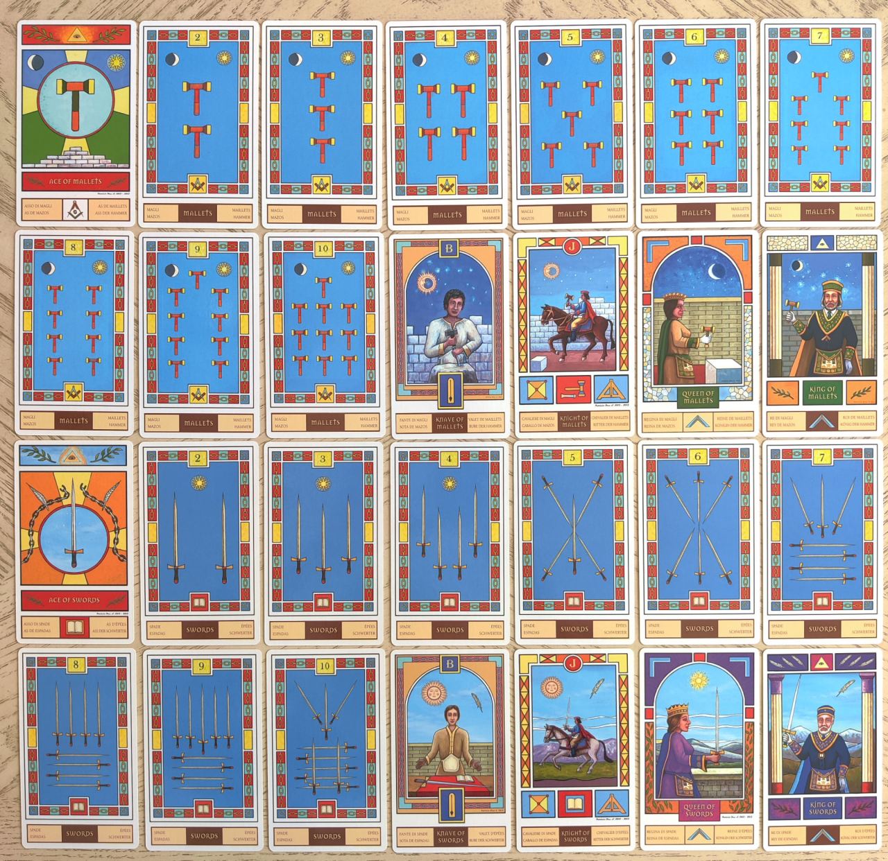 Masonic Tarot by Patricio Diaz Silva – benebell wen