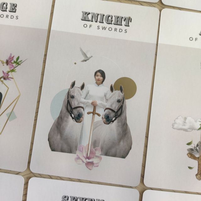 Gold Lyre Tarot by Lacy Martin and Christine Scanlon – benebell wen