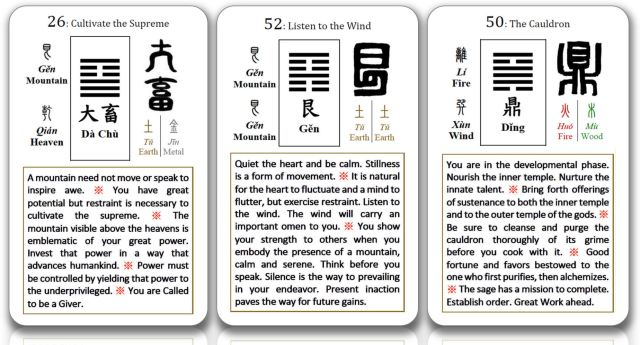 I Ching Oracle Cards (Free Printables) – benebell wen