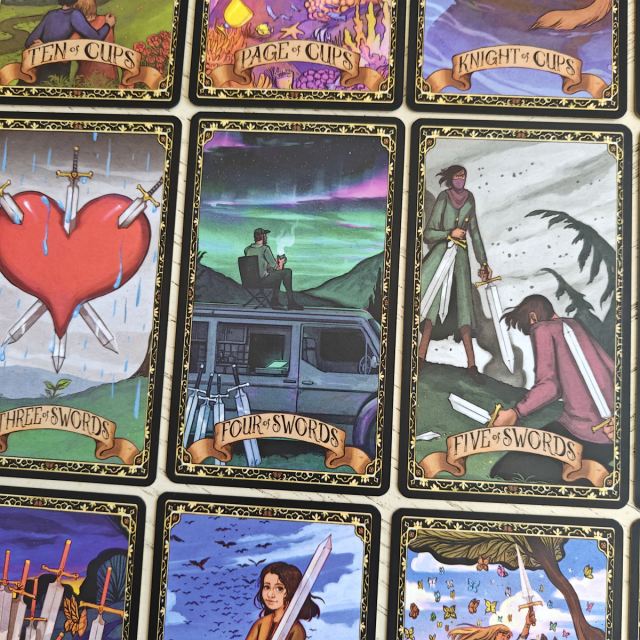 Cosmic Wisdom Tarot by Ethony and James Fenner – benebell wen