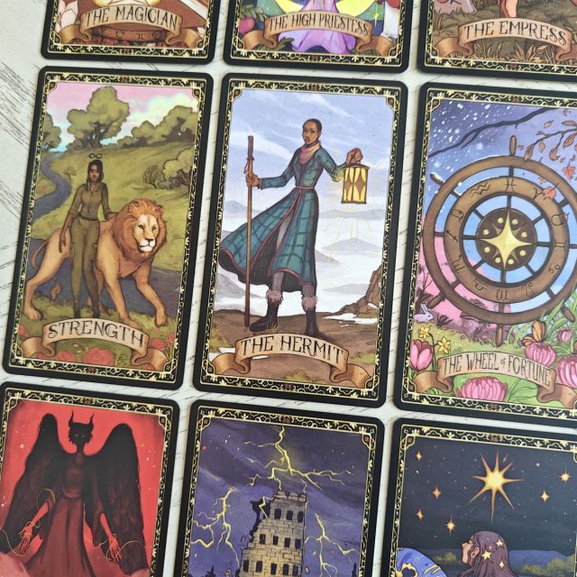 Cosmic Wisdom Tarot by Ethony and James Fenner – benebell wen