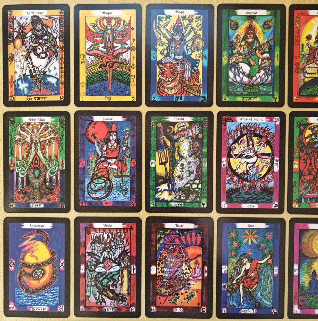 The Vedic Tarot: East Meets West, by Dwina Murphy-Gibb – benebell wen