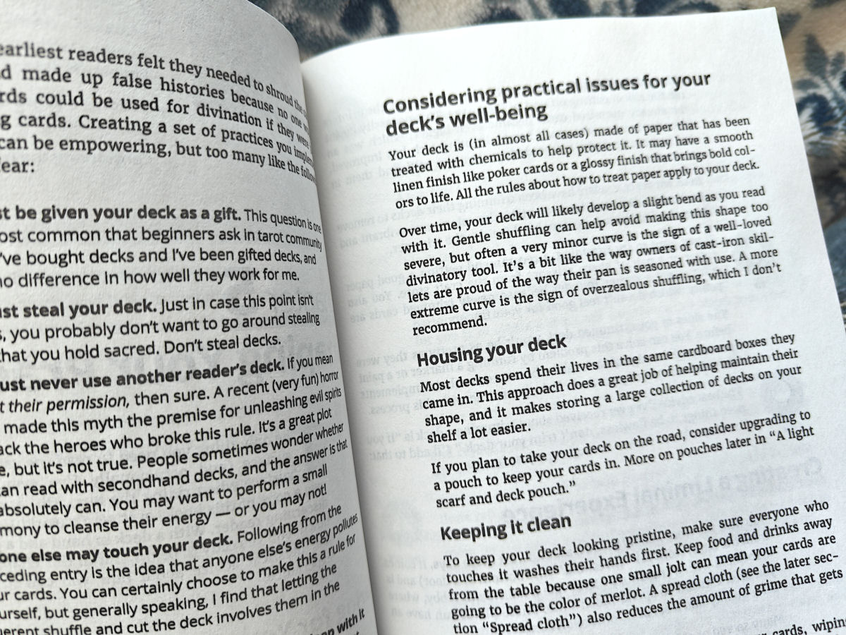 “Tarot and Oracle Card Reading” from the For Dummies Learning Series ...